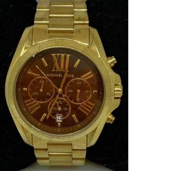 Michael Kors | Accessories | Michaelkors Mk552 Womens Watch Chronograph ...